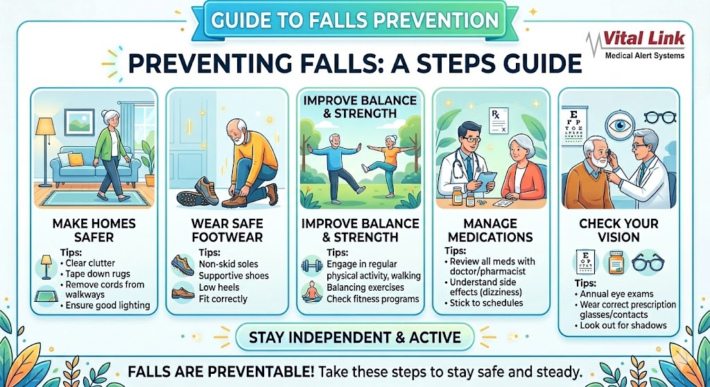 #1 Local Falls Prevention Guide for Bay Area Seniors | Vital Link